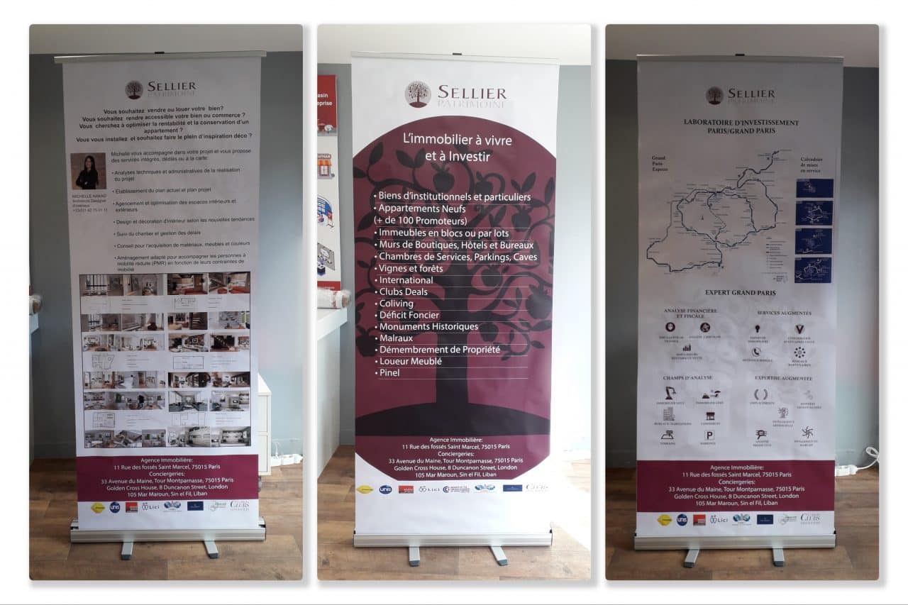 Supports publicitaires - Au Bon Signe Parisien