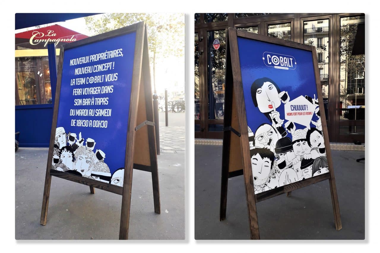 Supports publicitaires - Au Bon Signe Parisien
